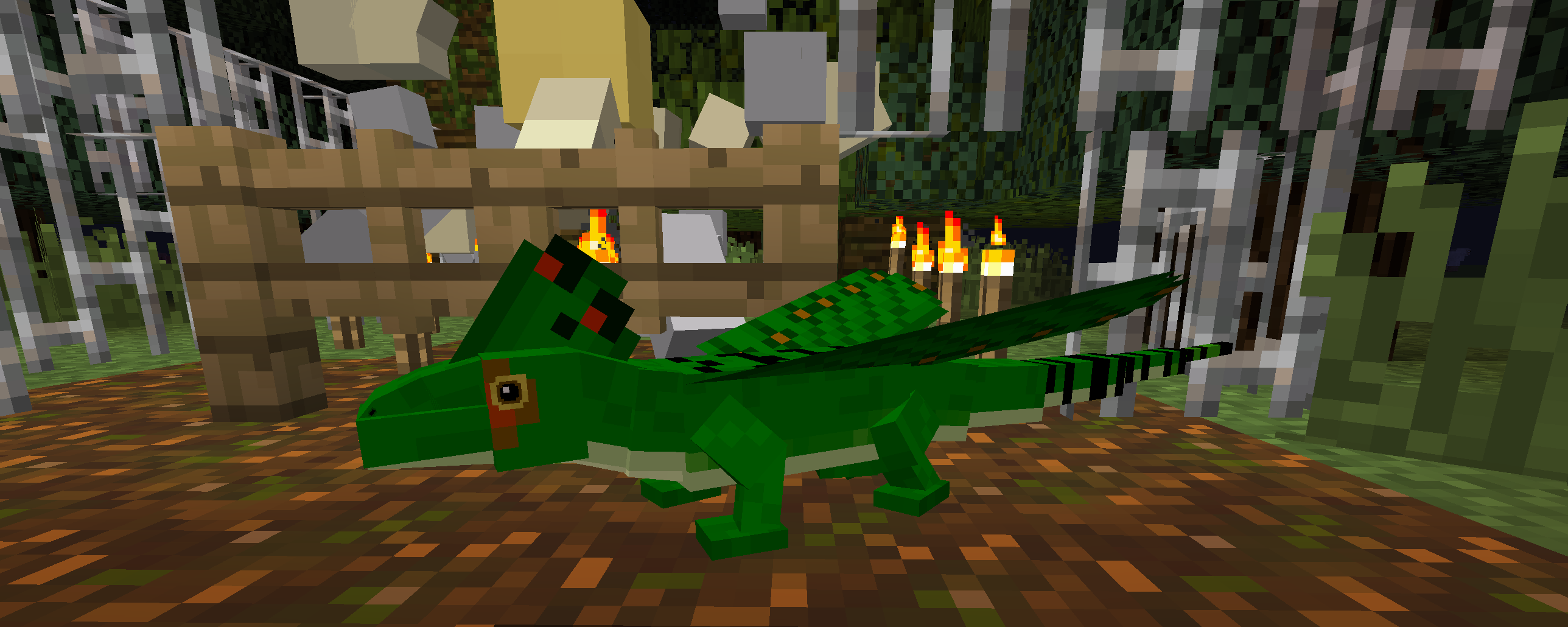 The Primeval mod for minecraft (WIP) Different time periods + into the ...