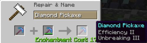 ⛏️ FR-Minecraft Utilisation de l'enclume